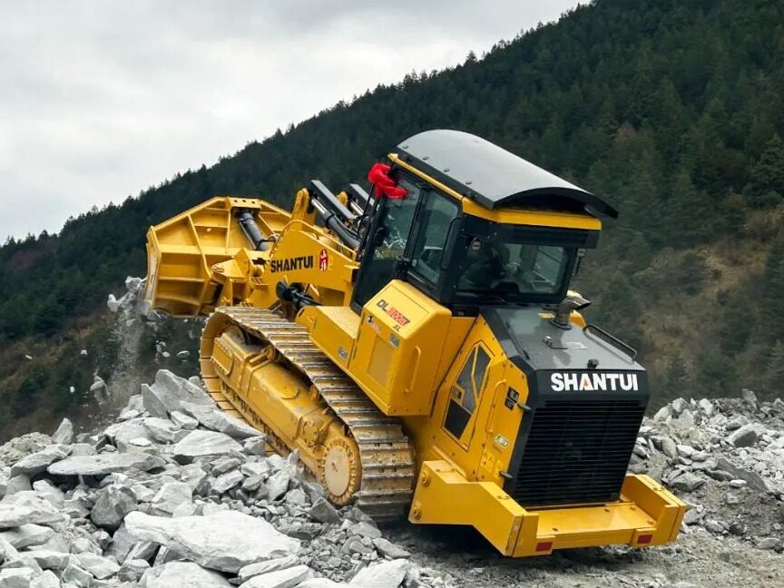 Shantui Pusher High Altitude Tunnel Shows Divine Power--Seetao