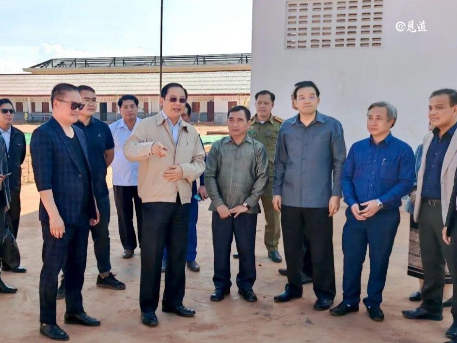 Lao Prime Minister investigates the demonstration project participated ...