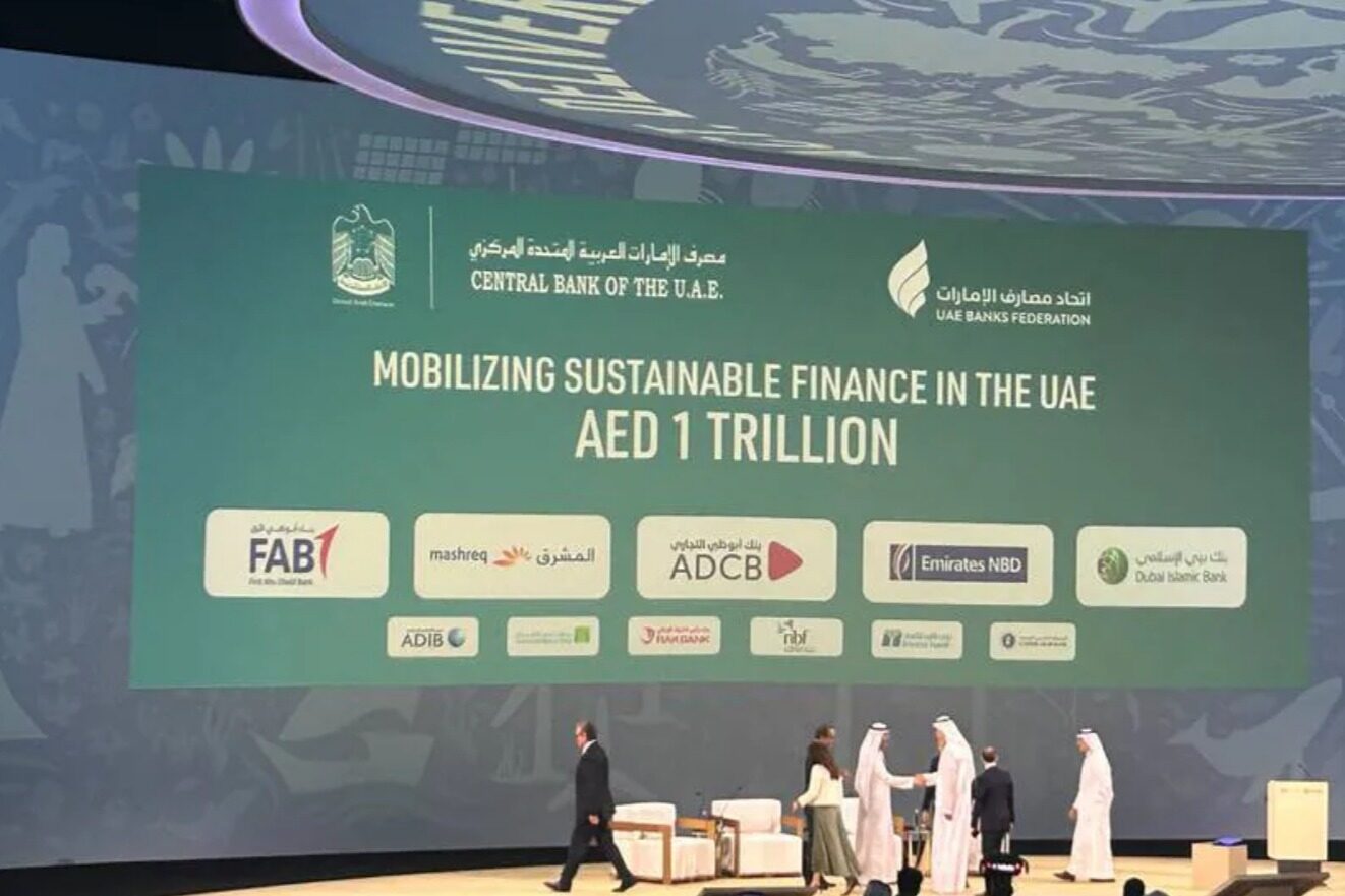 بنك الإمارات العربية المتحدة تعهد 272 مليار دولار في التمويل المستدام