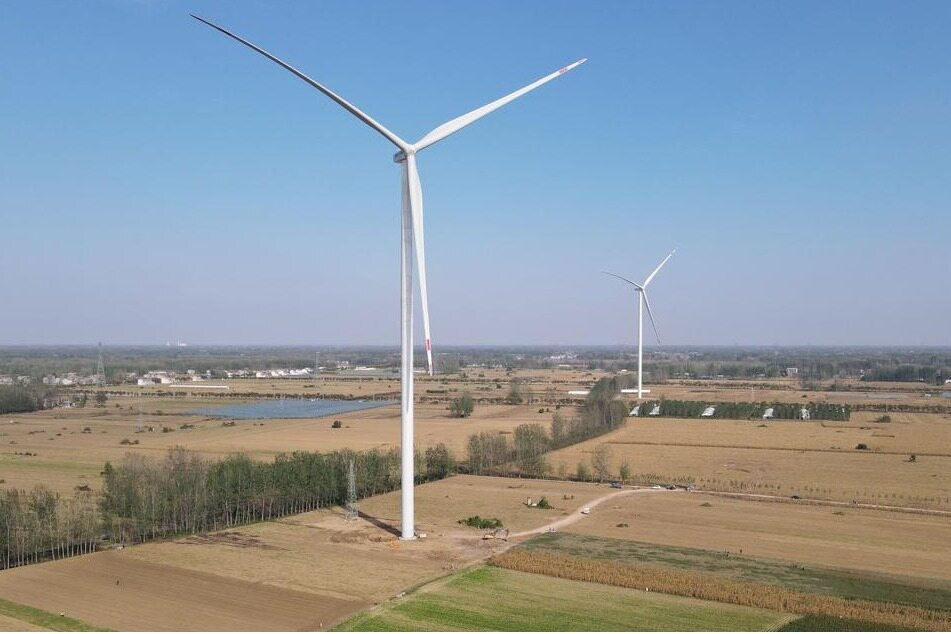 Inner Mongolia Zhalaite Banner 30MW Distributed Wind Power Project ...