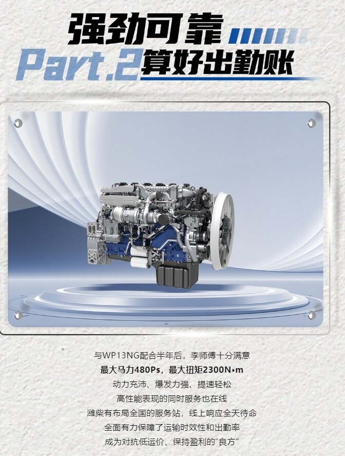 陆地之王｜懂生活的TA，靠潍柴WP13NG日子过得蒸蒸日上！--见道网