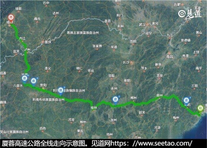 G76厦蓉国家高速公路都匀至贵阳段扩容工程捆绑榕江至融安高速公路启动招标--见道网