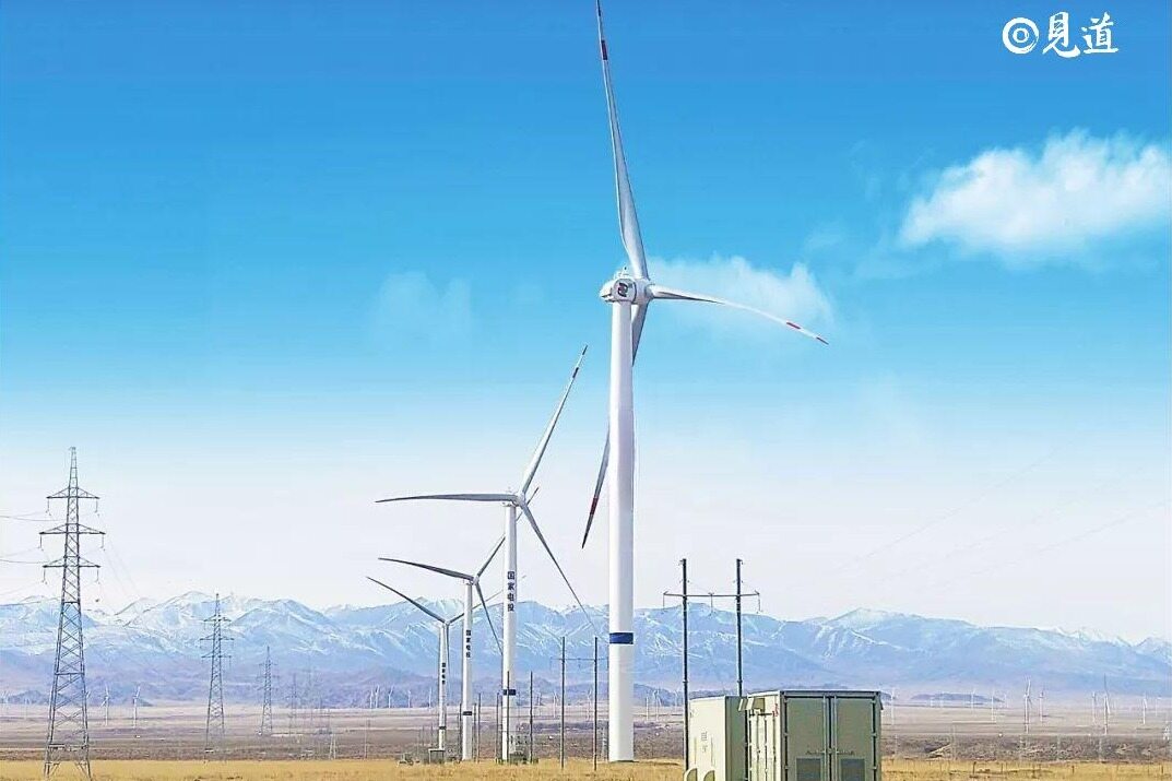 Grid connection of Gansu Jiuquan 300 MW wind power storage project--Seetao