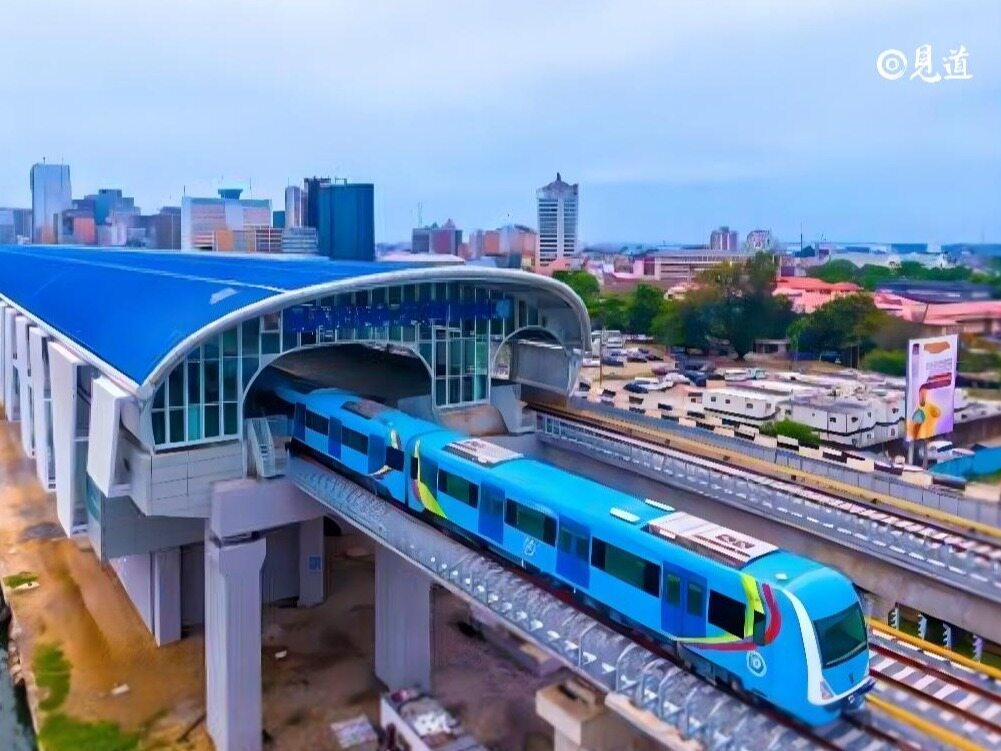 The Lagos Light Rail Red Line project has been opened to traffic--Seetao