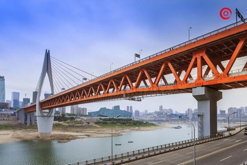 The main span of Rongjiang Nanhe Bridge of Jiehui Railway is closed--Seetao