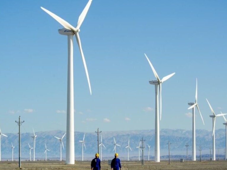 Xinjiang Changji Taisheng wind power tower project starts construction ...