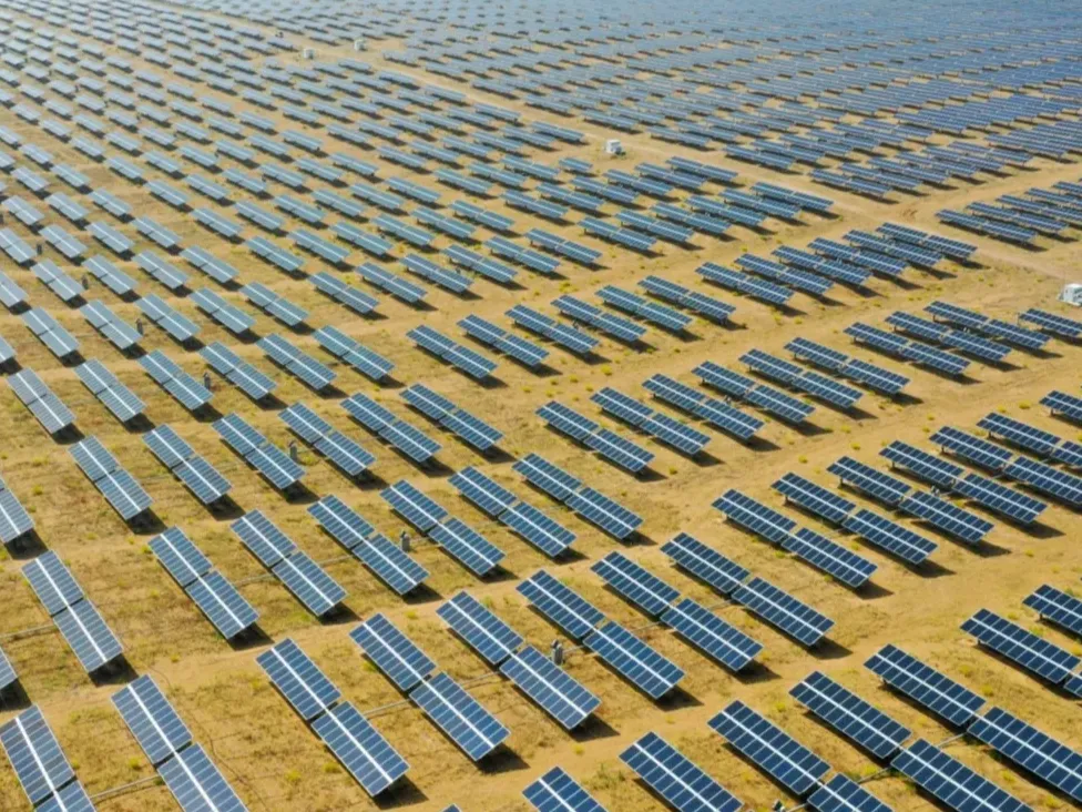 Photovoltaic sand control Green electricity and ecology coexist in ...