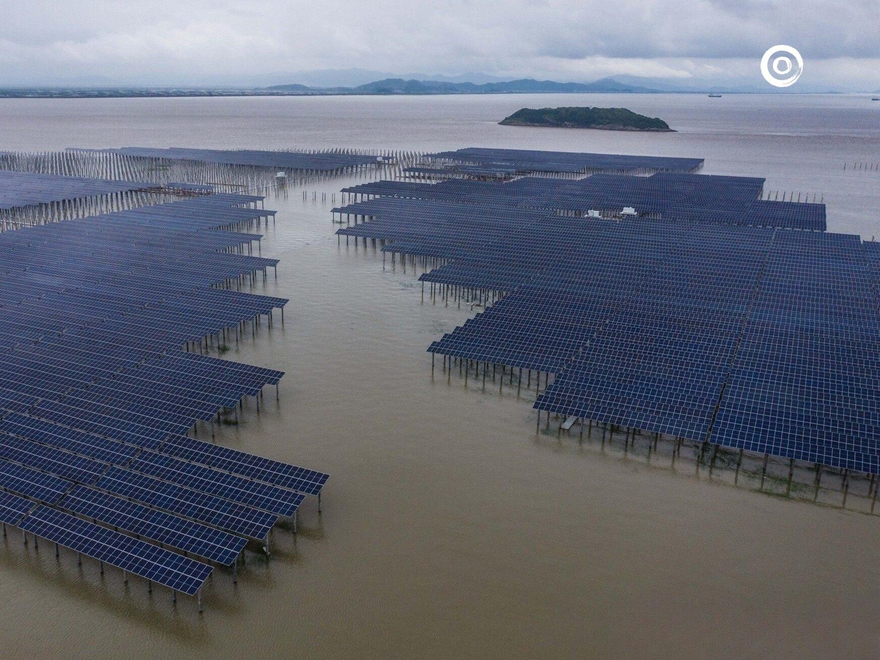 The first three-dimensional photovoltaic sea use project in the country ...