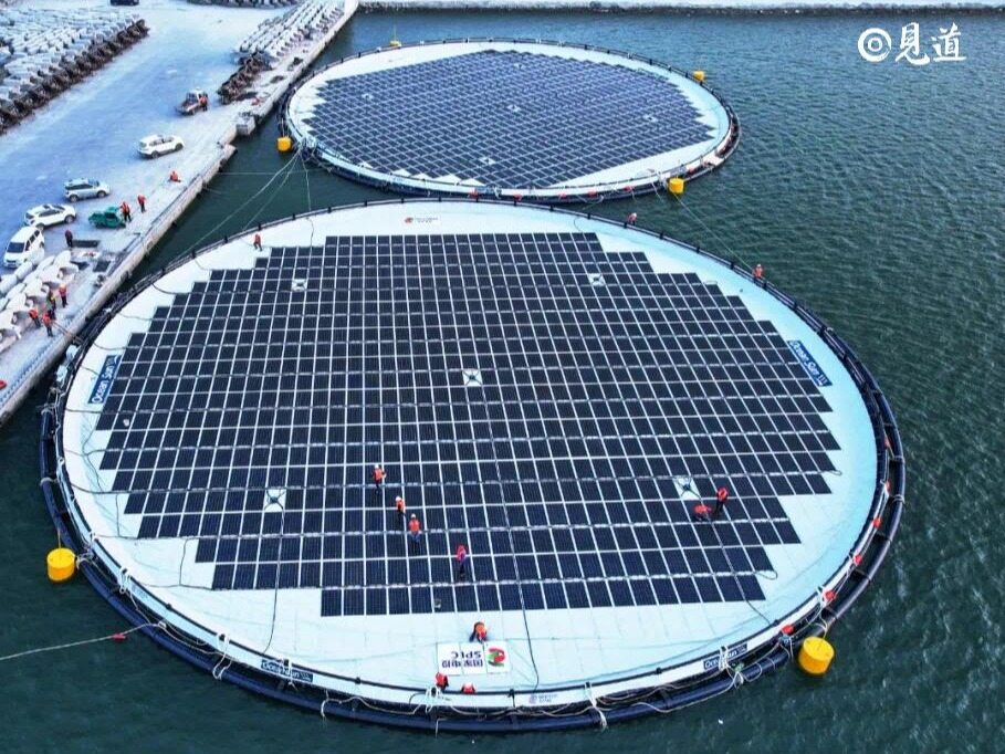 China's first stereoscopic photovoltaic sea project officially started ...