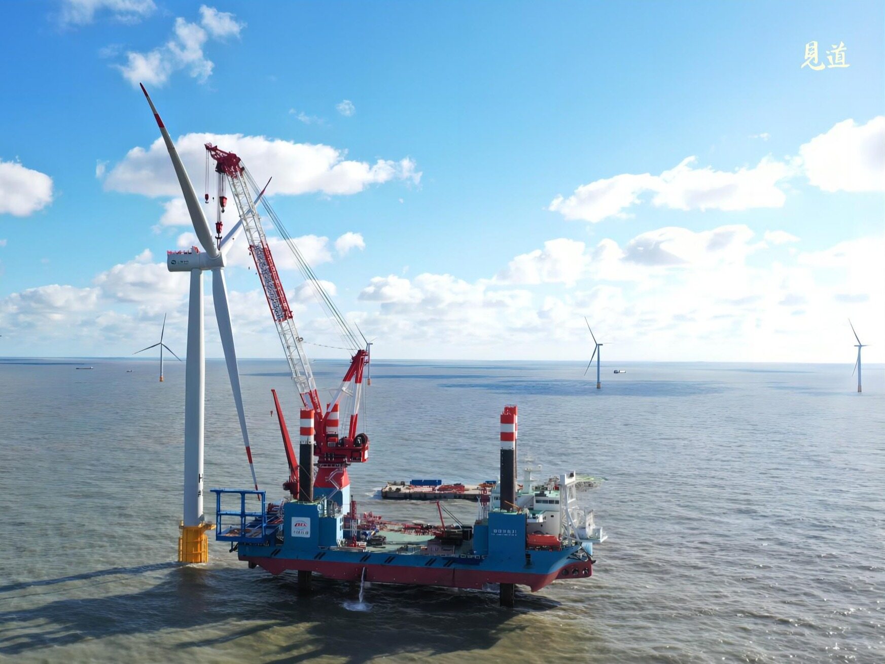 Offshore wind power project in Binhai County, Jiangsu started ...