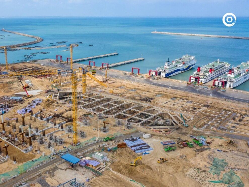 Hainan Yangpu District hub port expansion project has made new progress ...