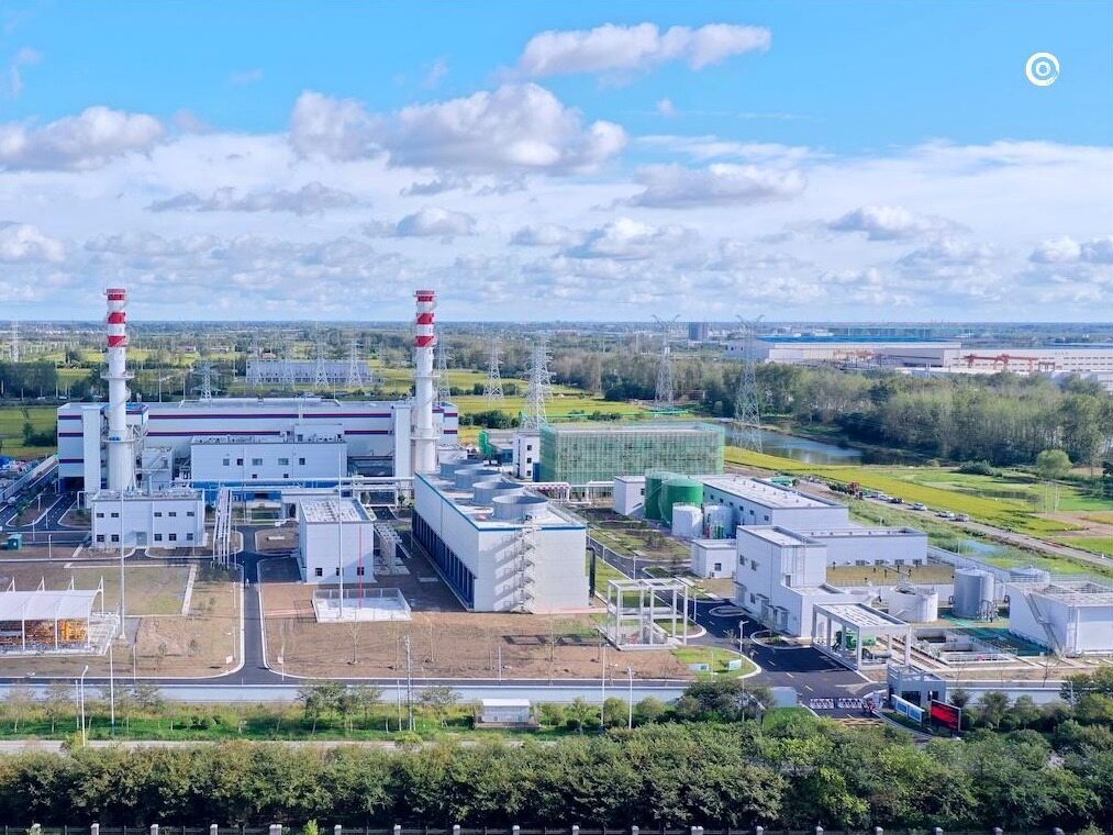 2×450MW Natural gas peaking power plant in Anhui Province was put into ...