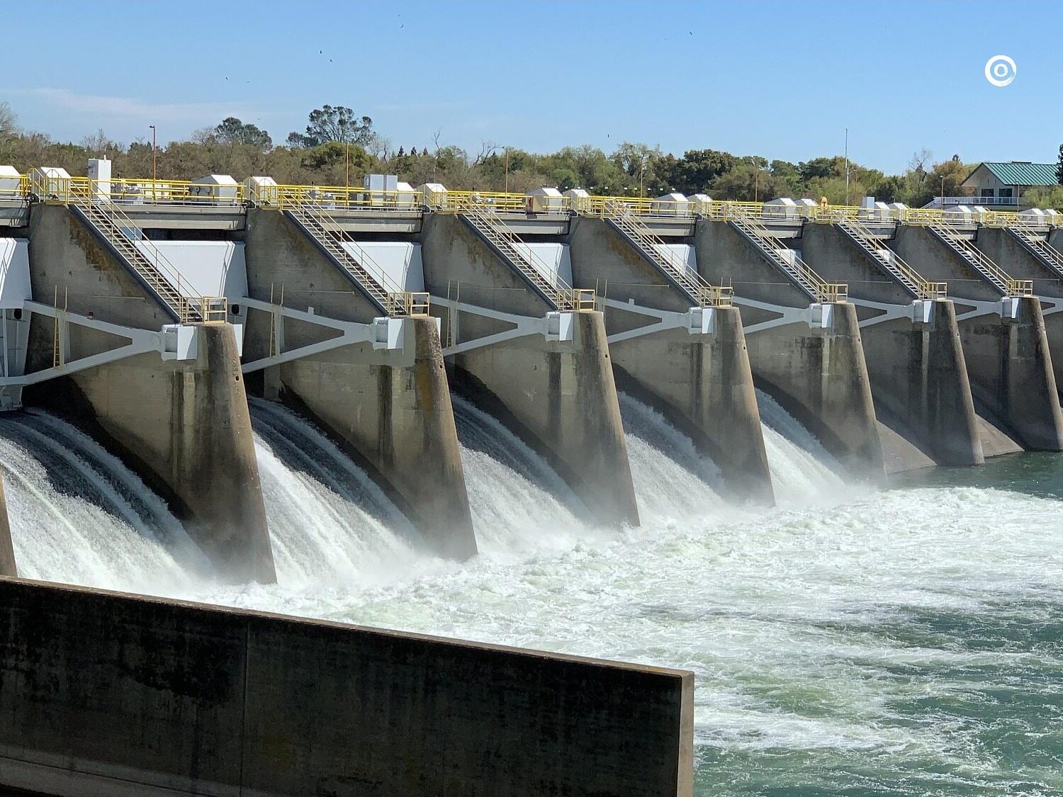 Inner Mongolia Wuhai hydropower Station lower reservoir corridor ...