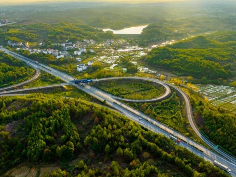 The land use for Nanchang North Second Ring Expressway has been ...