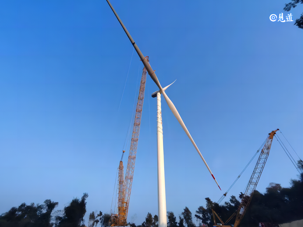 Datang Weinan Company's 100MW wind power project is fully connected to ...
