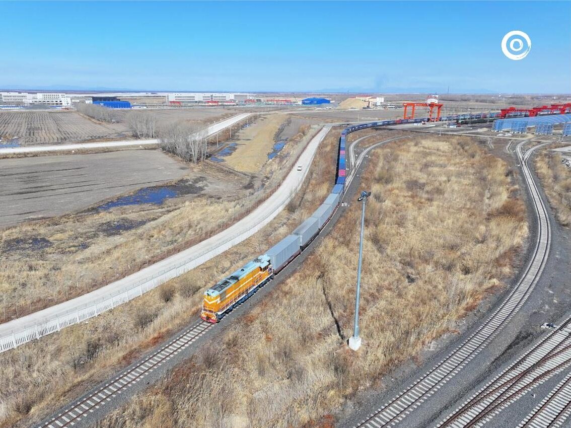 China-Europe Express East Corridor Section Railway Reconstruction ...