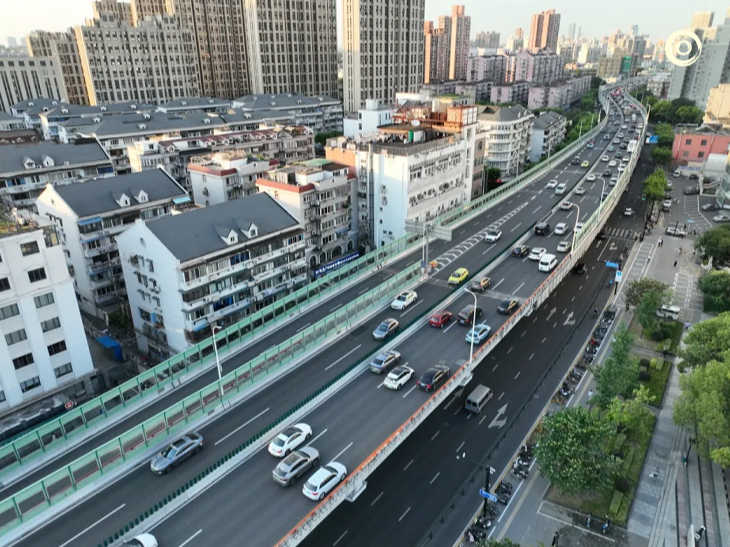 The third phase of the Shanghai Inner Ring Elevated Rejuvenation ...
